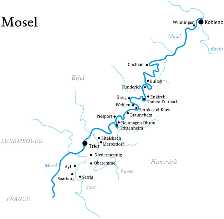 mosel-map - Wine4Food