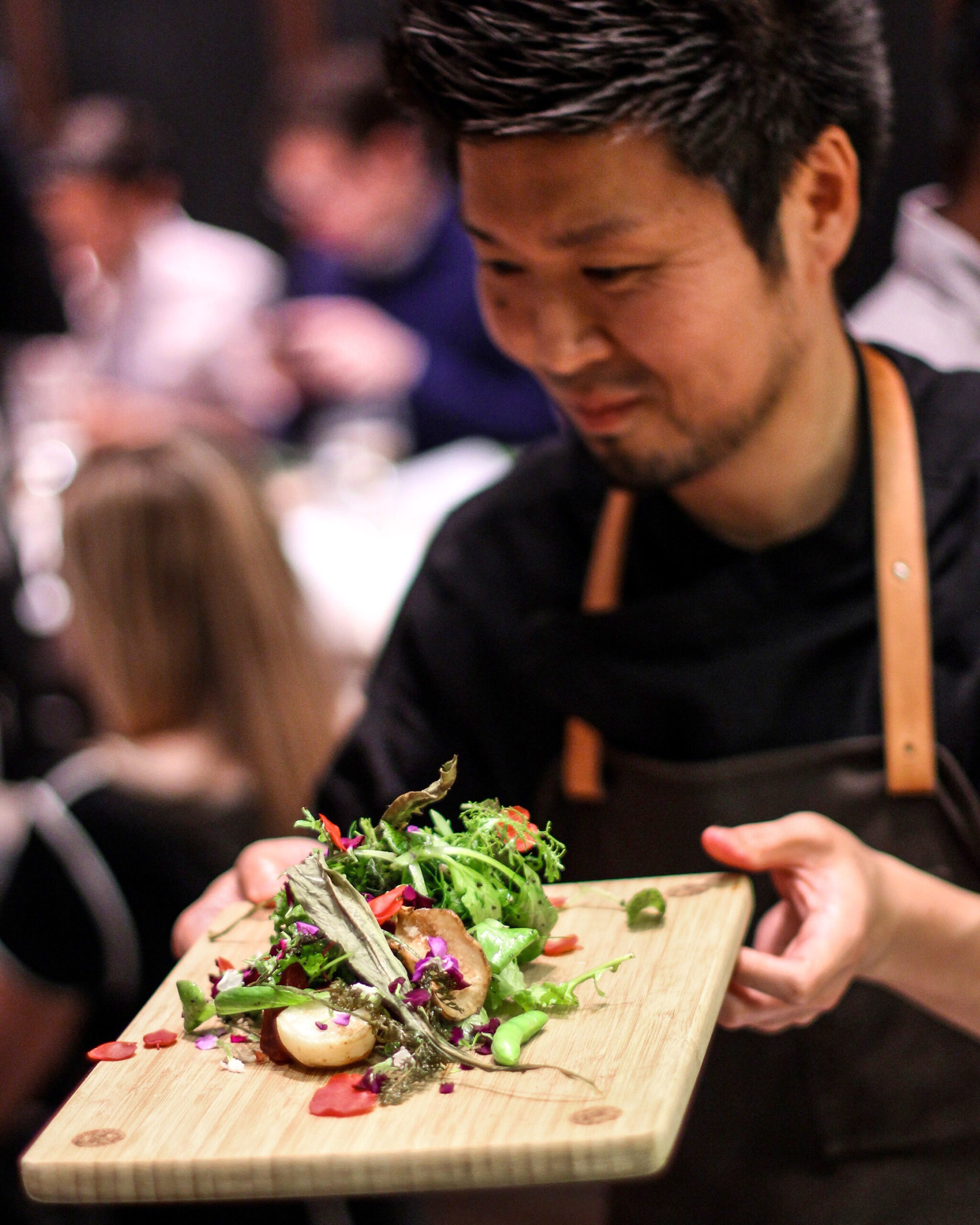 DEN Salad - Chef Zaiyu Hasegawa - credit Aaron Arizpe - Wine4Food