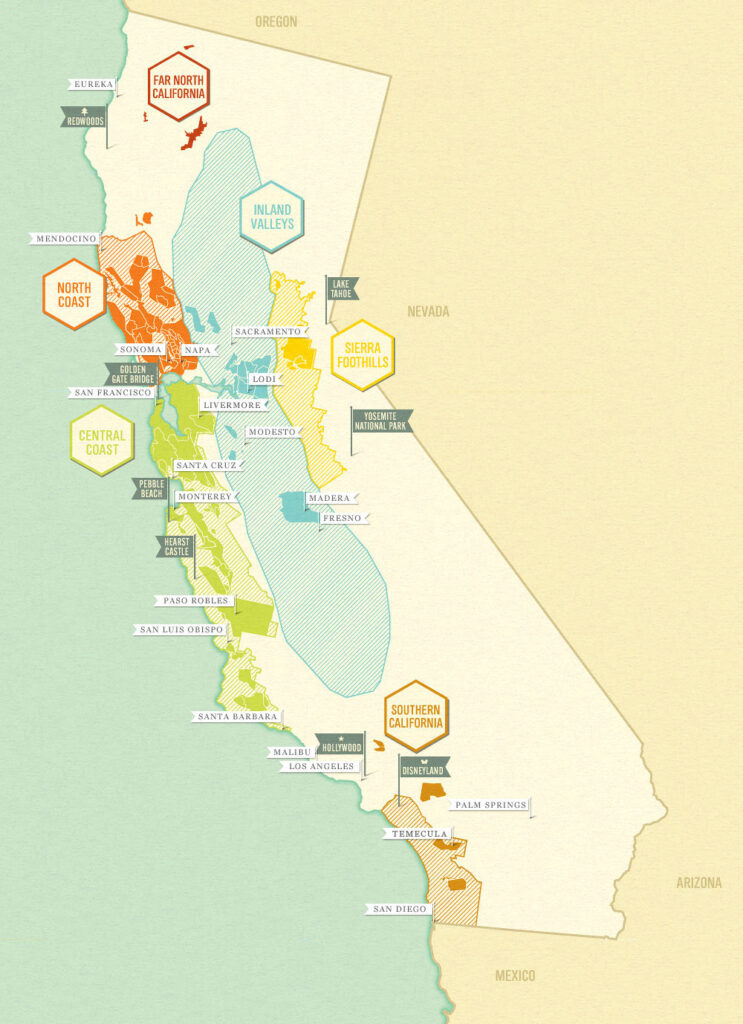 A Quick Guide to California Wines - Wine4Food