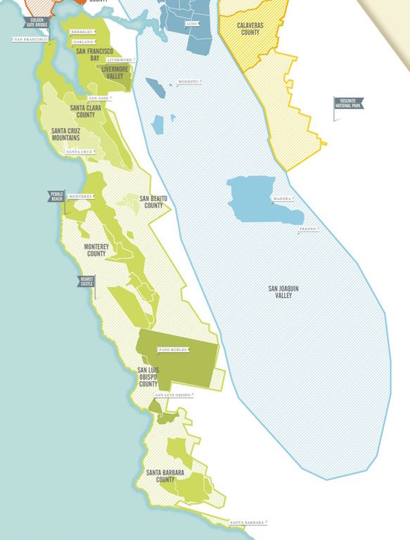 A Quick Guide to California Wines - Wine4Food