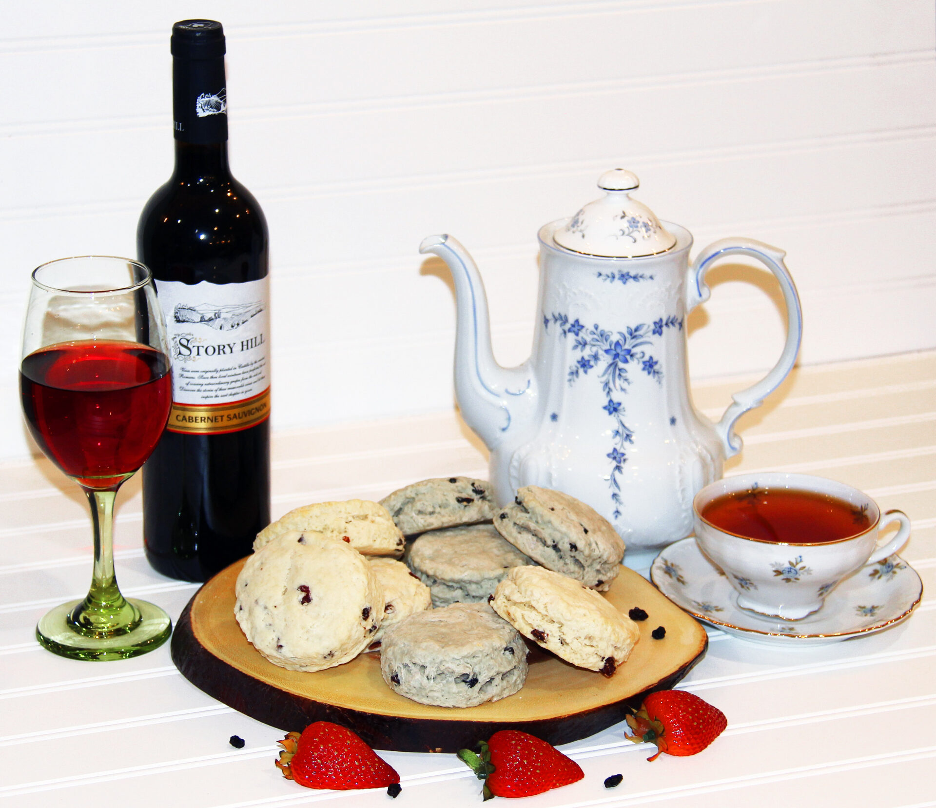 Pairing Wine with Tea (and Scones) - Wine4Food