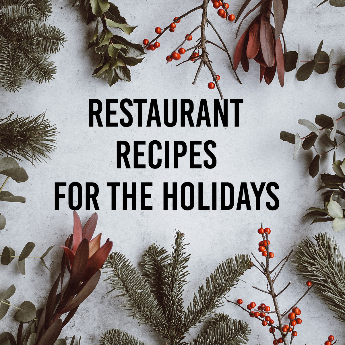Restaurant Recipes for the Holidays - Wine4Food